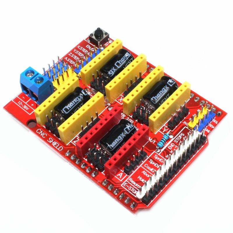 Arduino Uno A4988 Stepper Driver CNC Shield V3