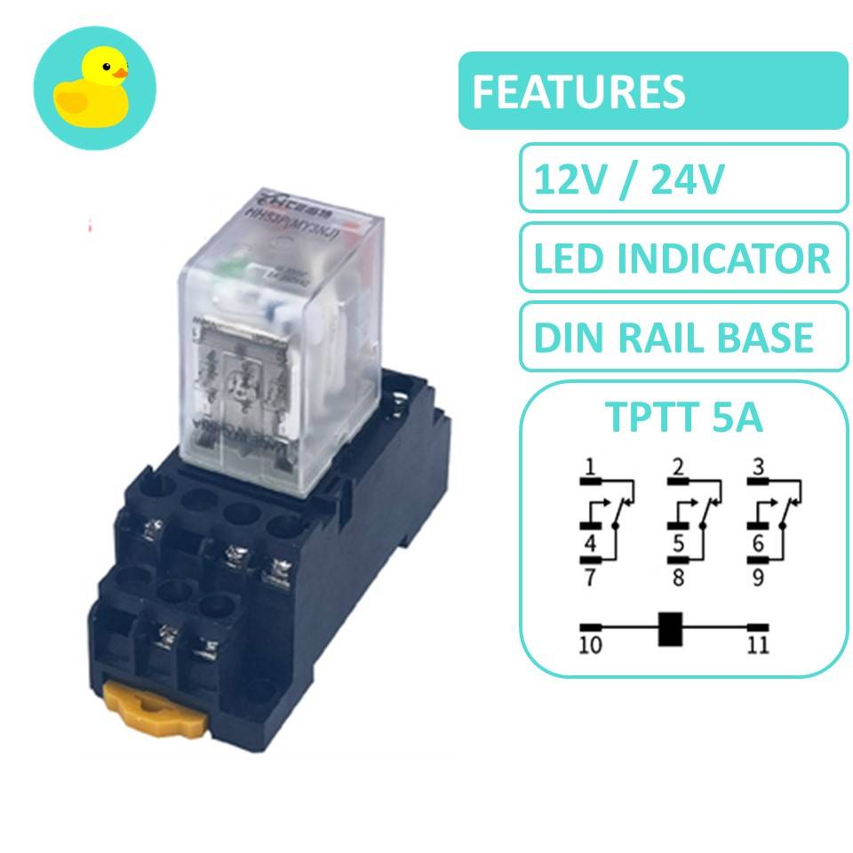 single pole triple throw relay