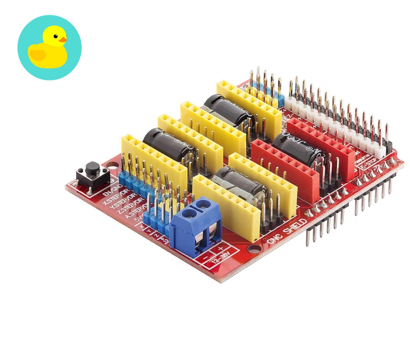 Arduino Uno A4988 Stepper Driver Cnc Shield V3